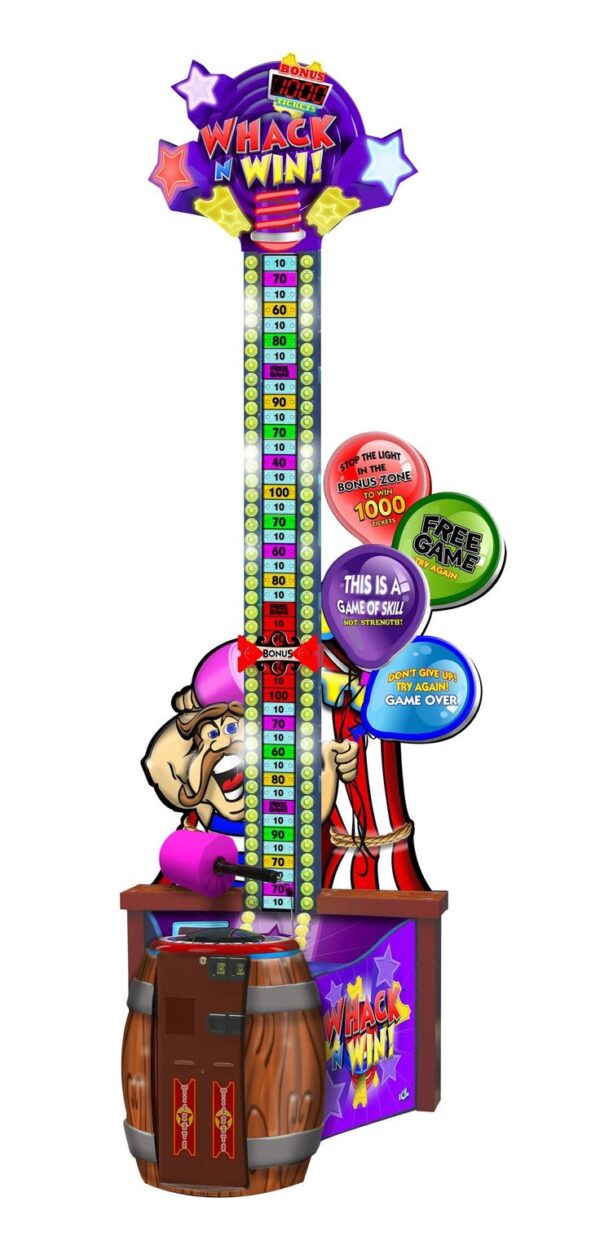 Whack N Win Redemption Game – Pinball Intercom