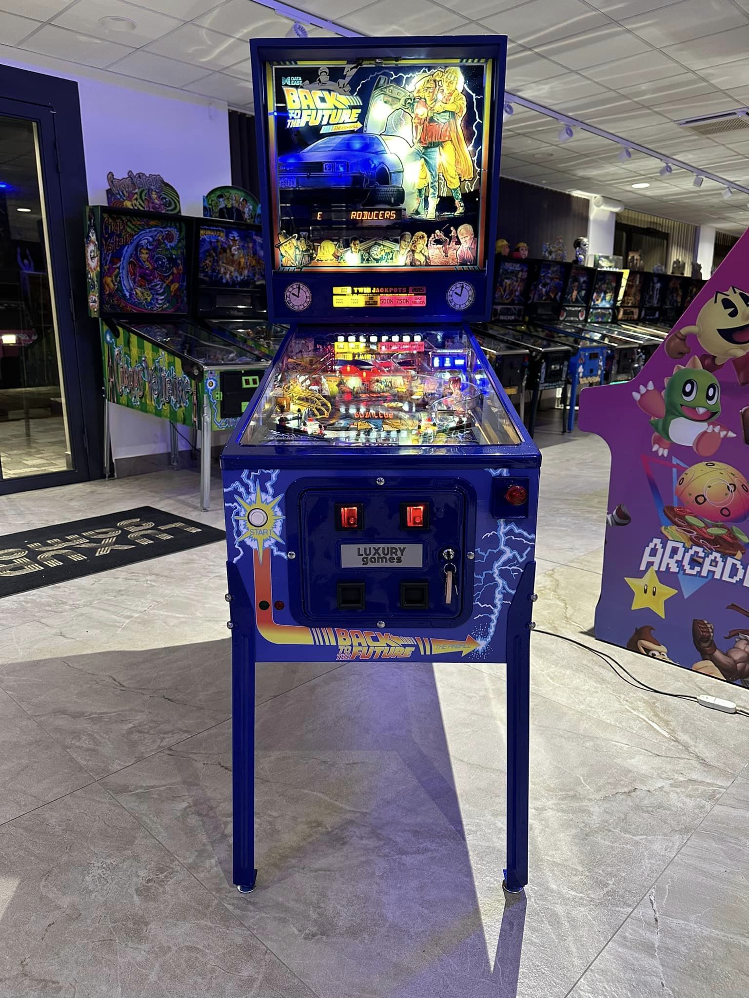 Back to the Future Pinball Machine – Pinball Intercom