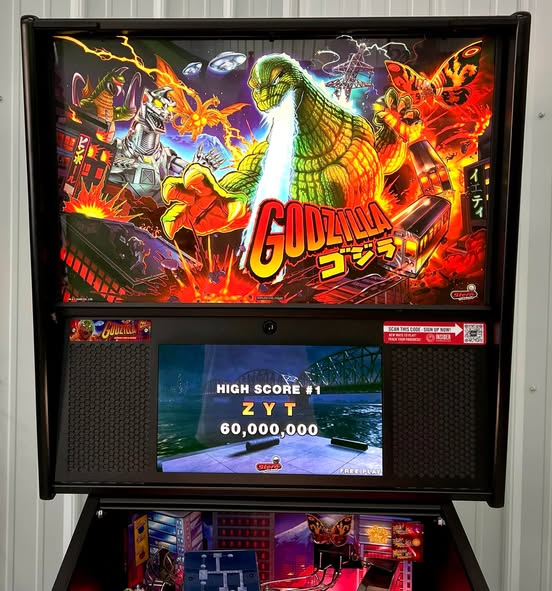 Godzilla Pro Pinball Machine – Pinball Intercom
