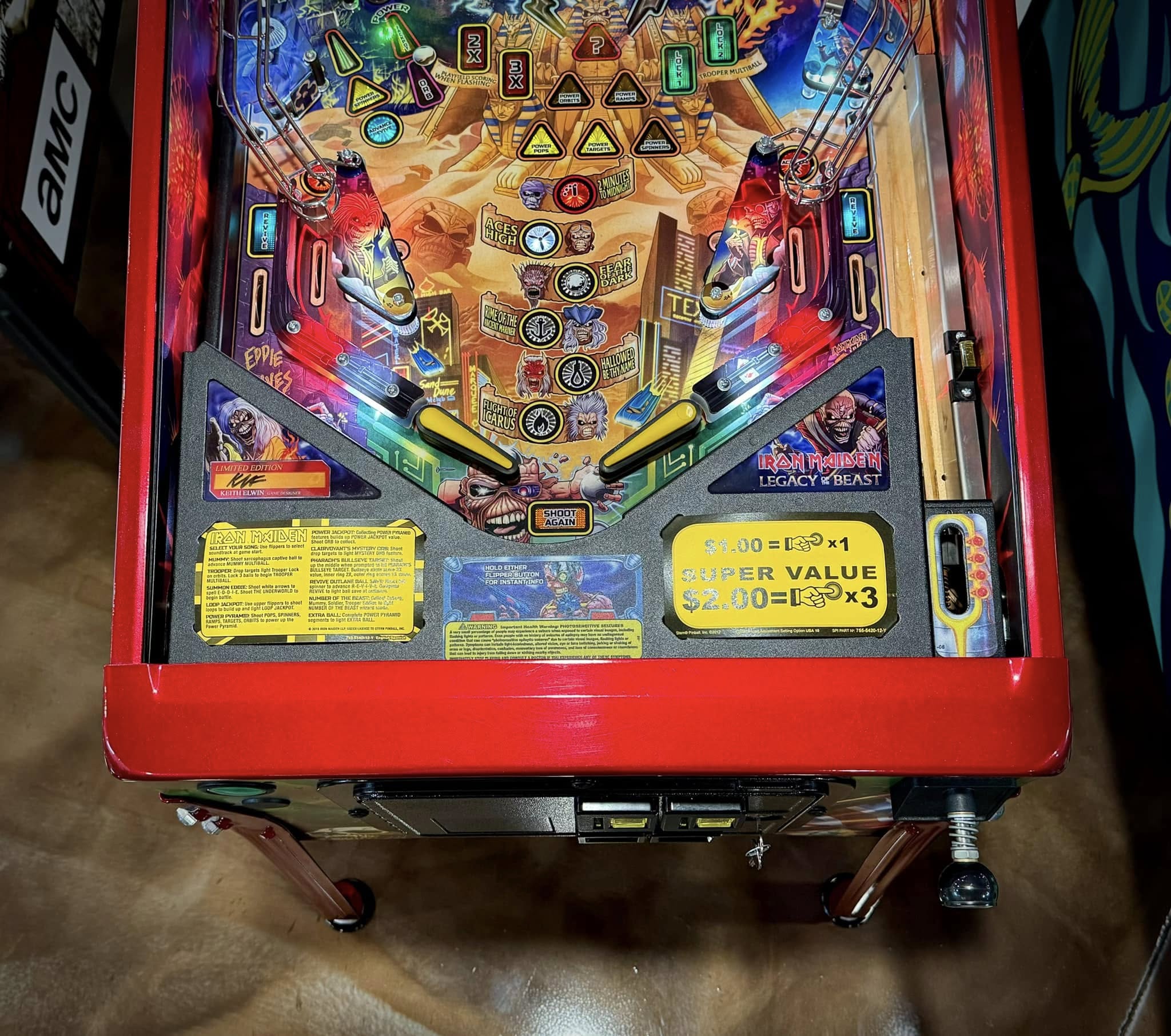 Iron Maiden: Legacy of the Beast (LE) – Pinball Intercom