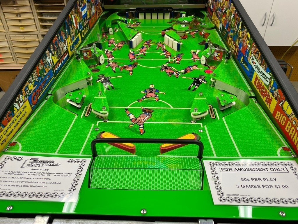 Flipper Football Pinball Machine – Pinball Intercom