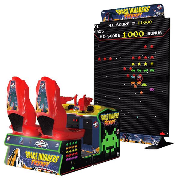 Space Invaders Frenzy Arcade Game – Pinball Intercom