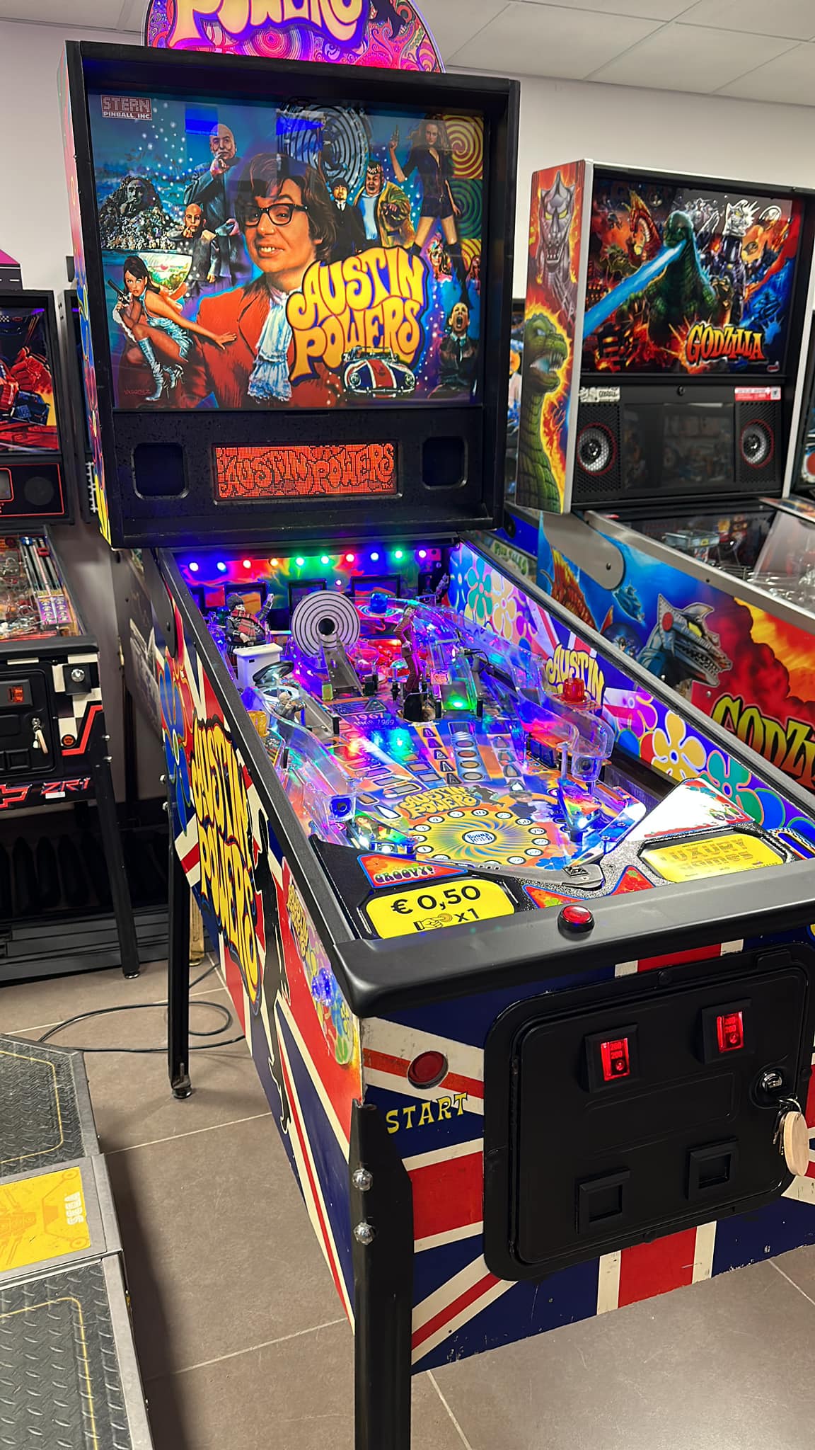 Austin powers – Pinball Intercom