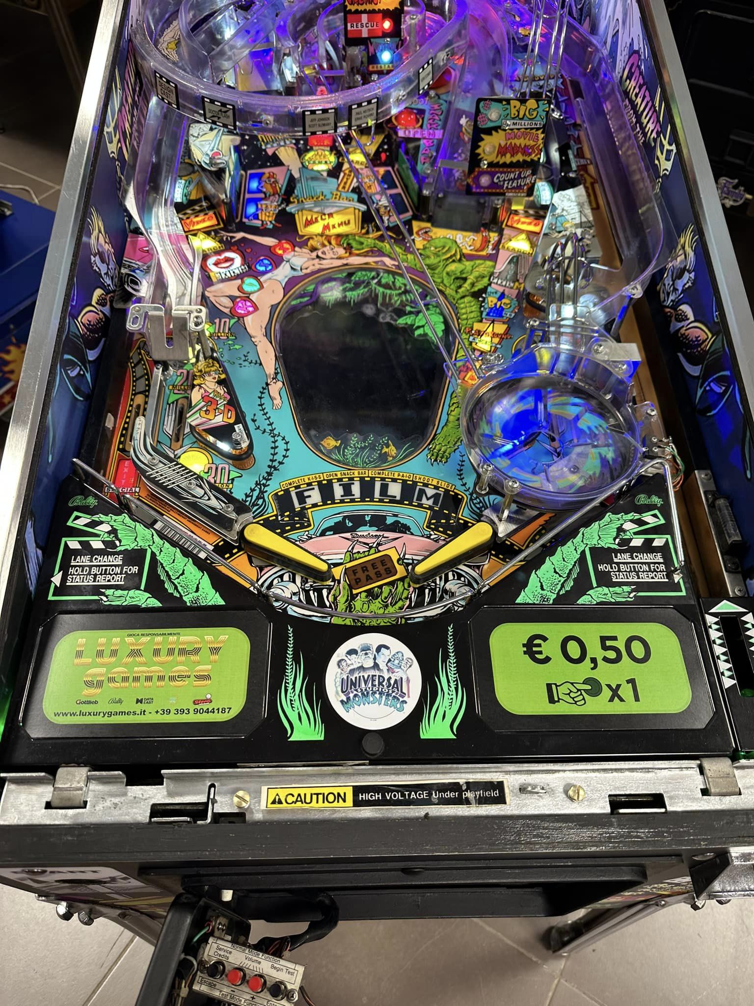 Creature From The Black Lagoon – Pinball Intercom