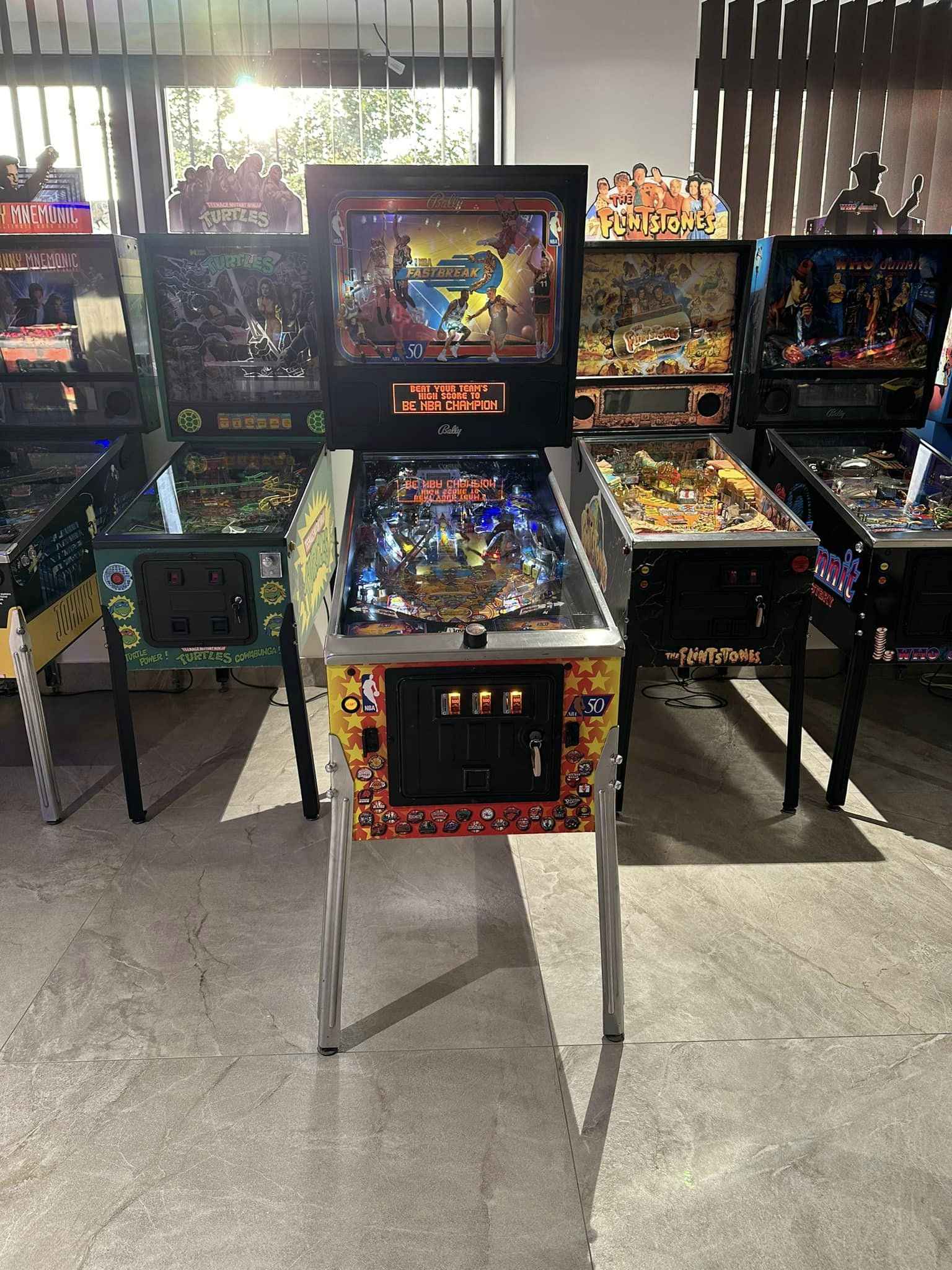 NBA Fastbreak – Pinball Intercom