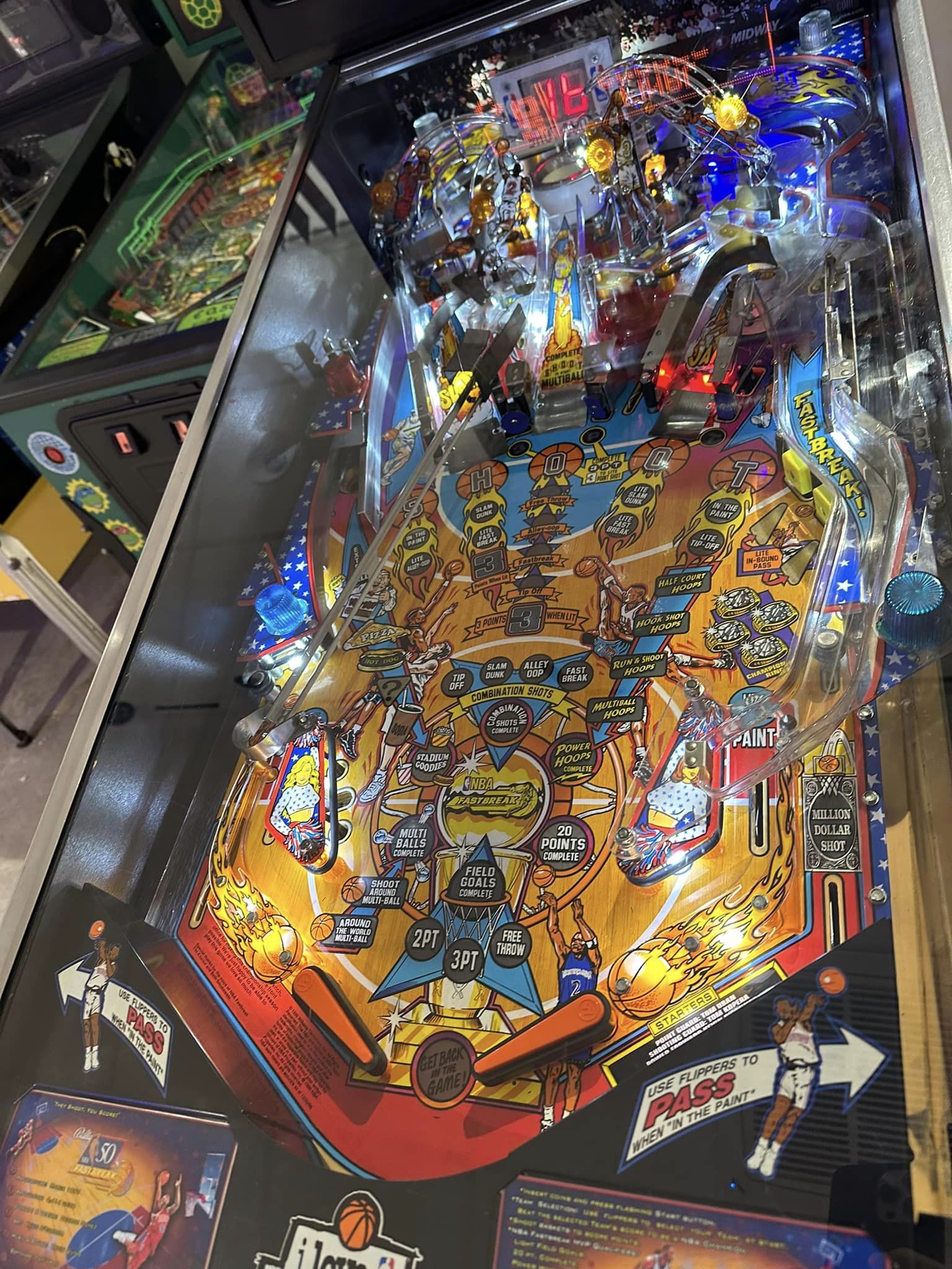 NBA Fastbreak – Pinball Intercom