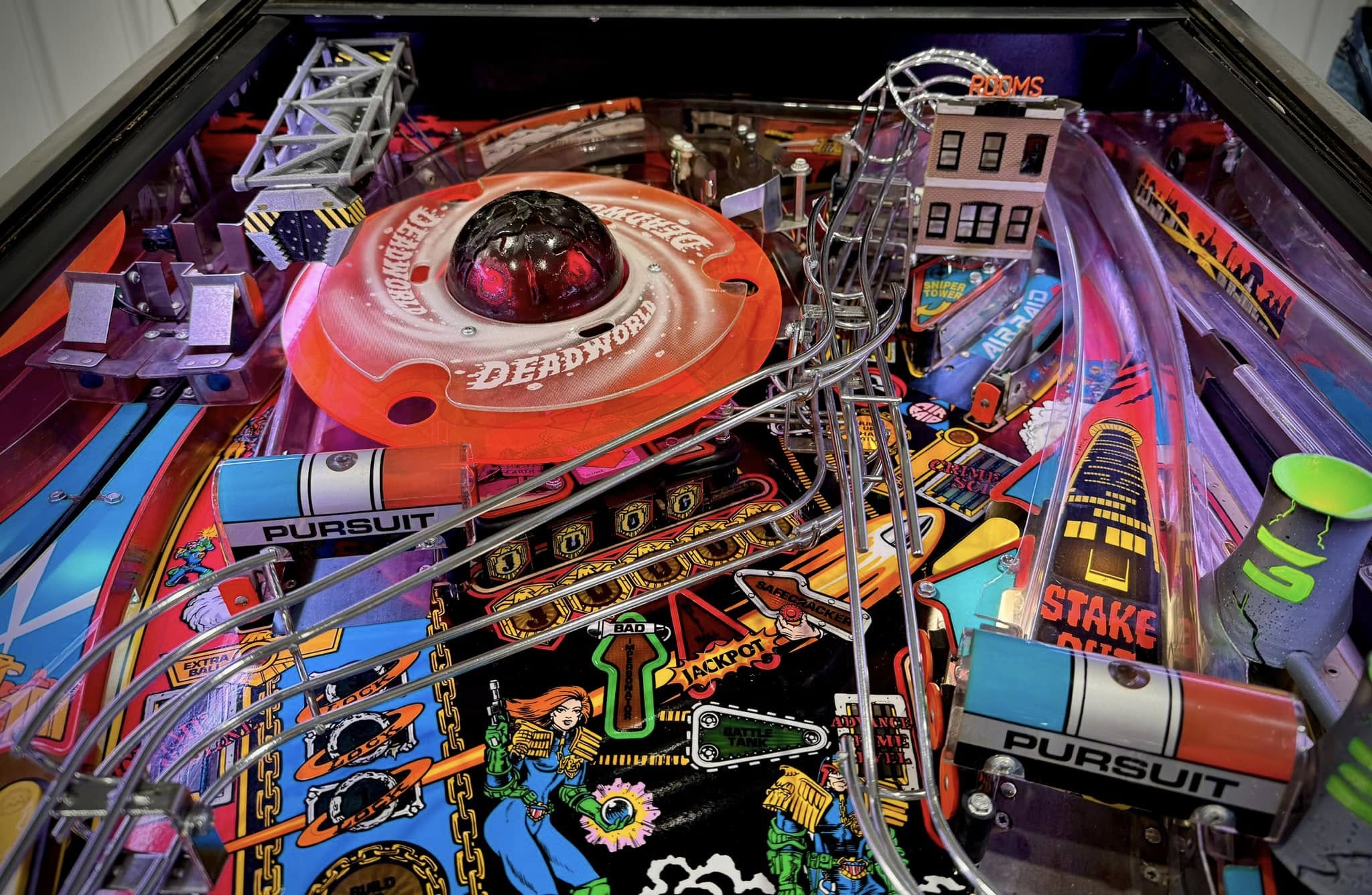 Judge Dredd – Pinball Intercom