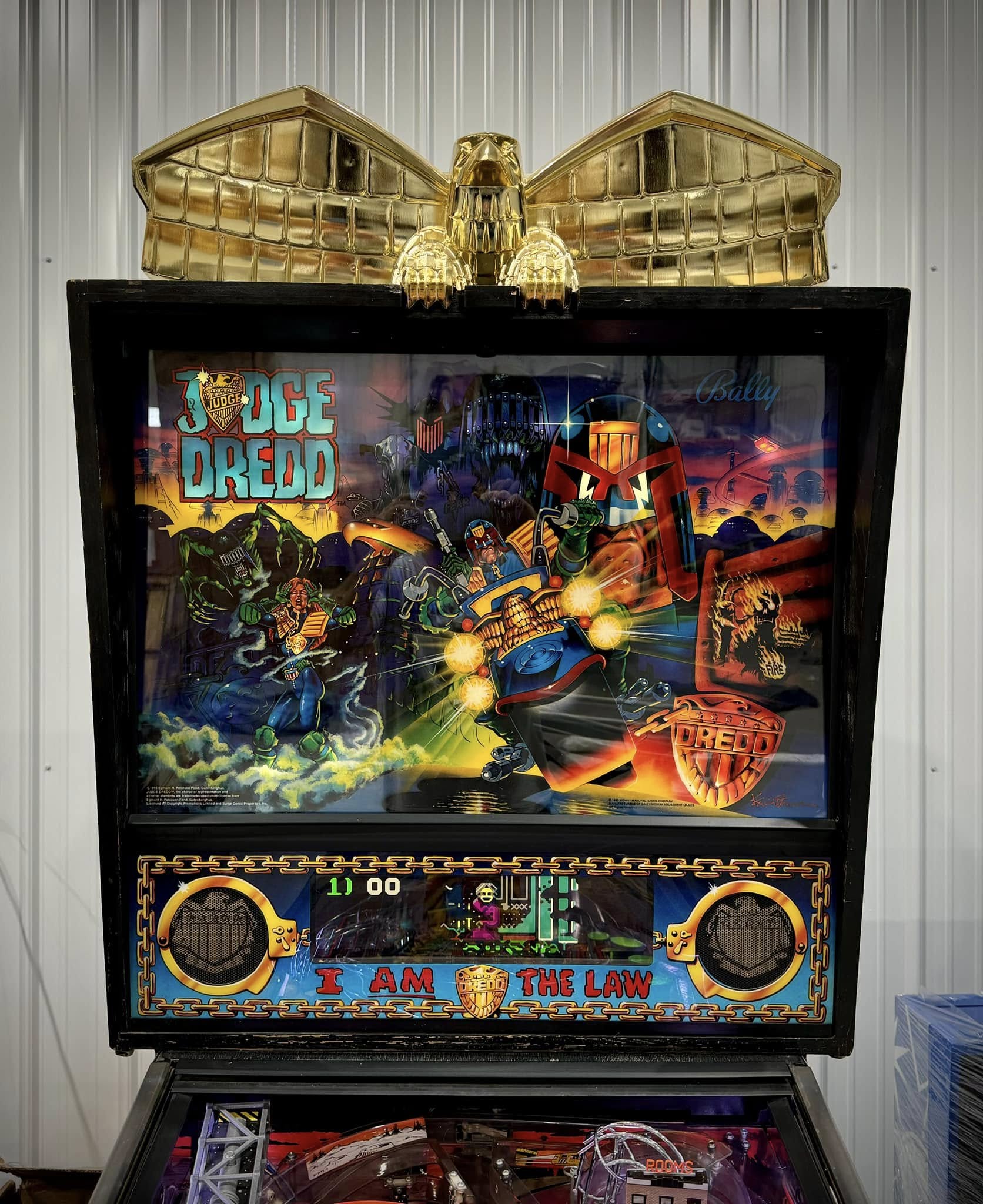 Judge Dredd – Pinball Intercom