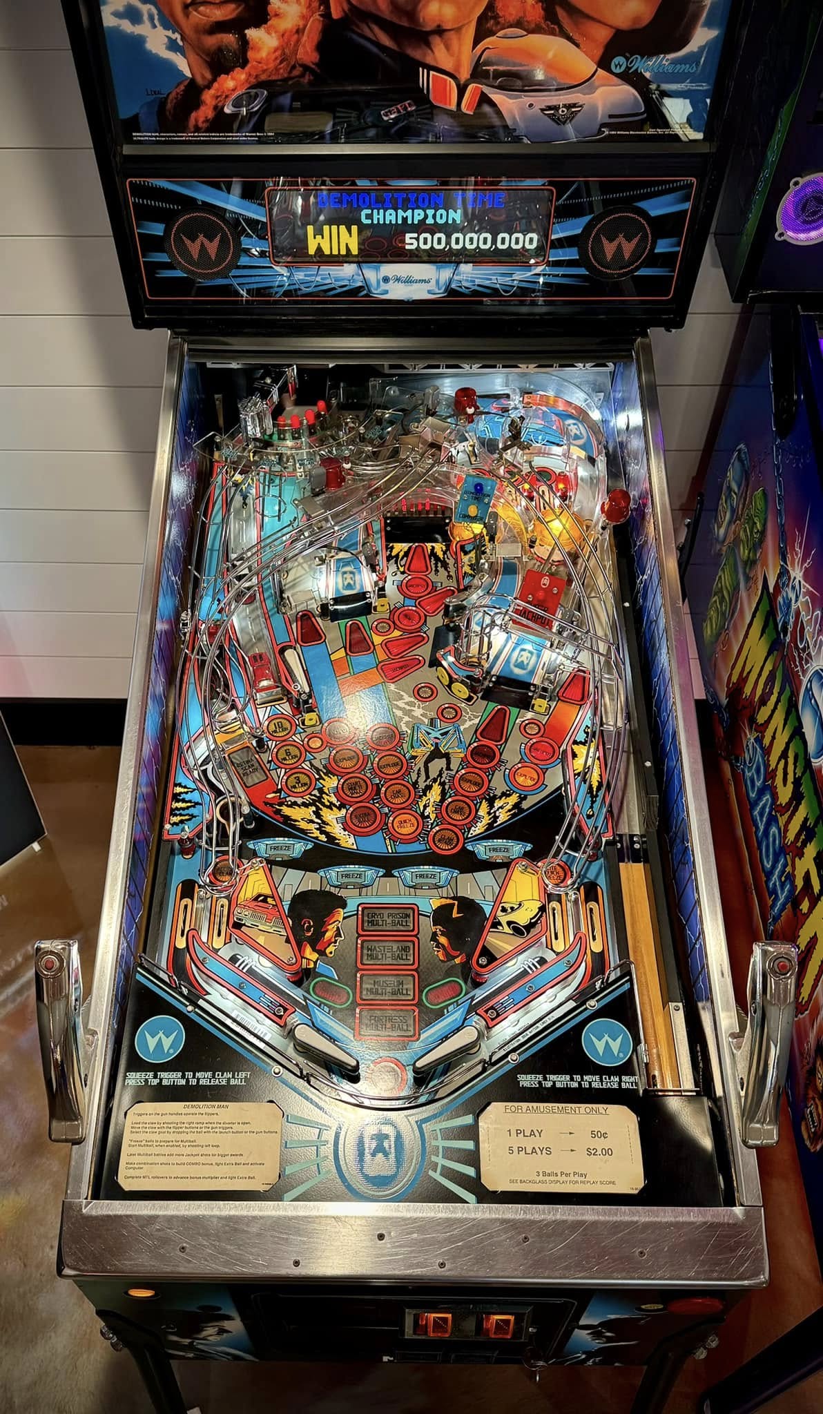 Demolition Man – Pinball Intercom