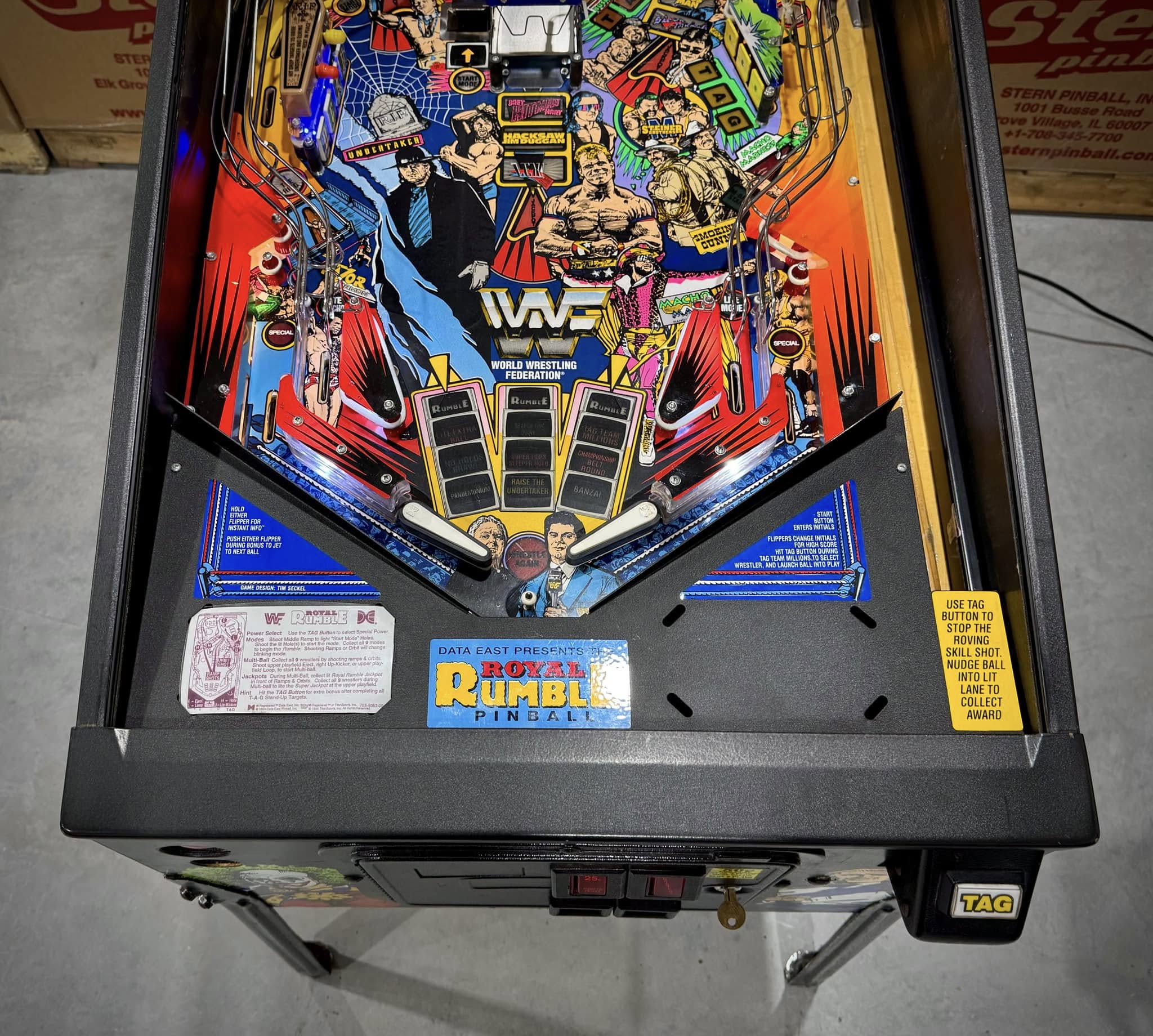 Royal Rumble (WWF) – Pinball Intercom