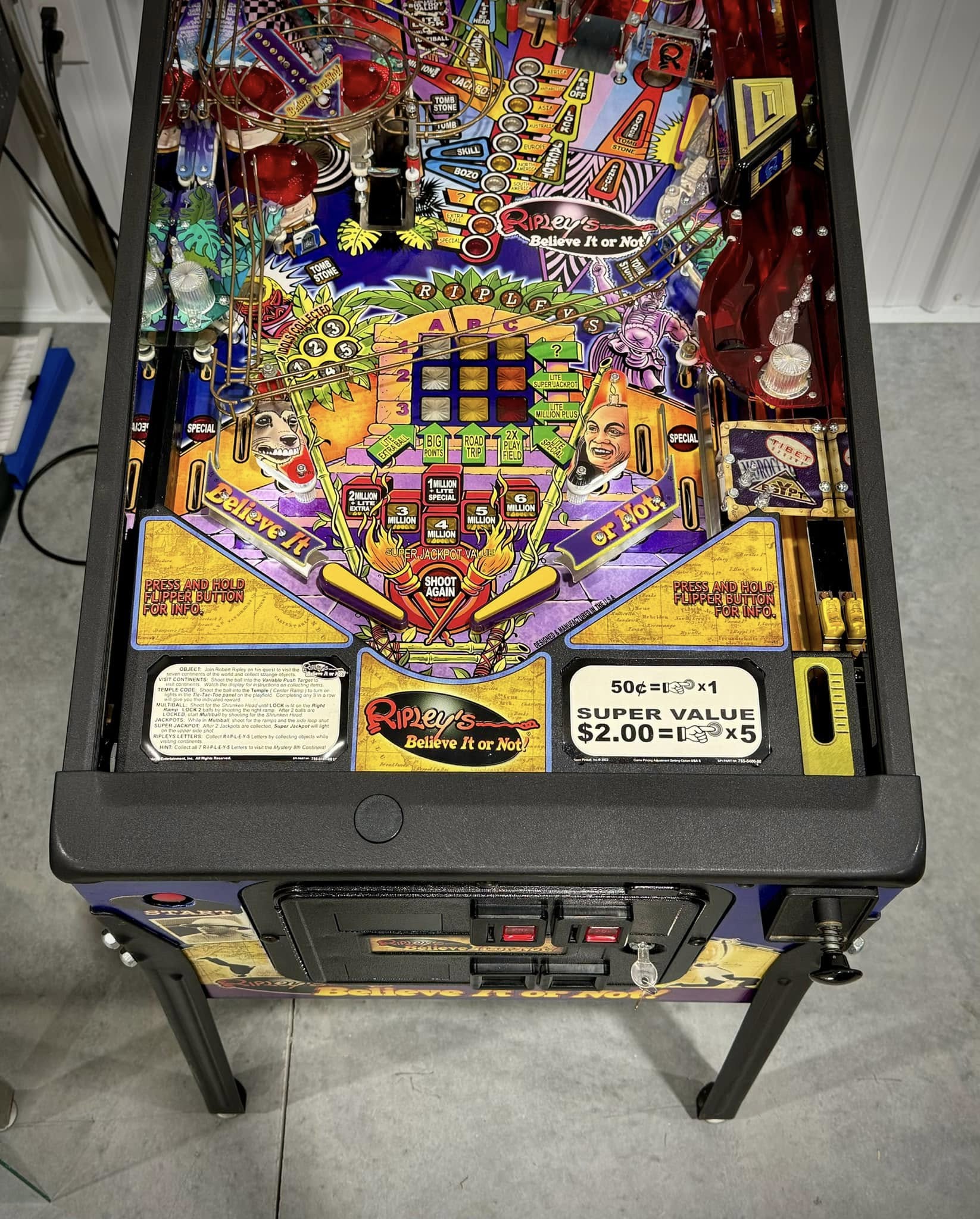 Ripley’s Believe It Or Not – Pinball Intercom