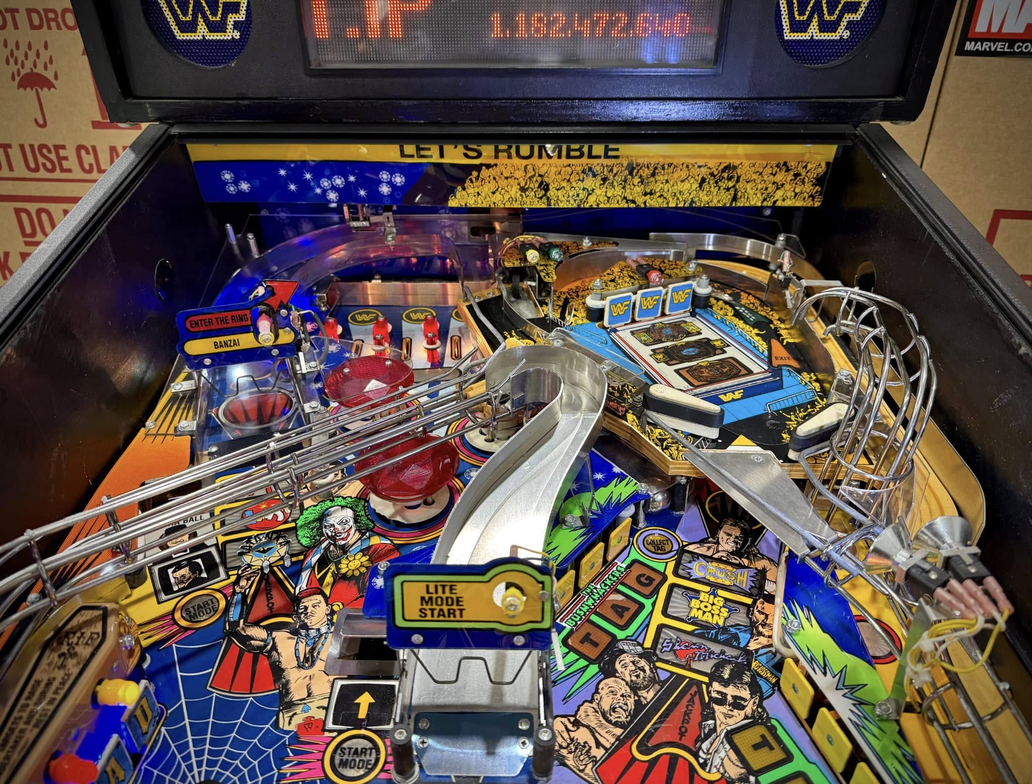 Royal Rumble (WWF) – Pinball Intercom